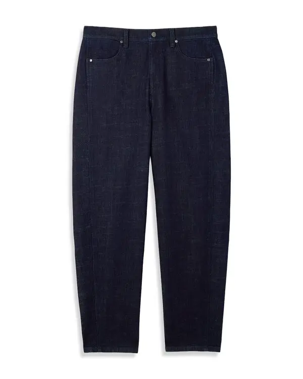 Eileen Fisher Cotton Stretch Denim Ankle Lantern Pants