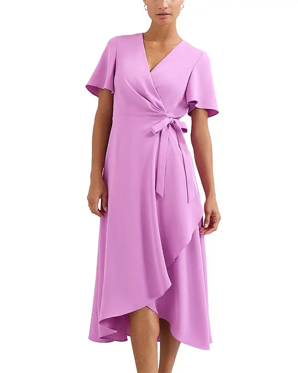 PHASE EIGHT Julissa Wrap Dress - Lilac