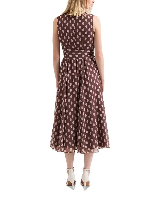 PHASE EIGHT Polka Dot Midi Dress