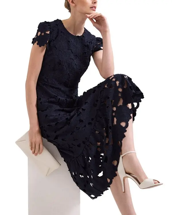 PHASE EIGHT Leilani Lace Midi Dress