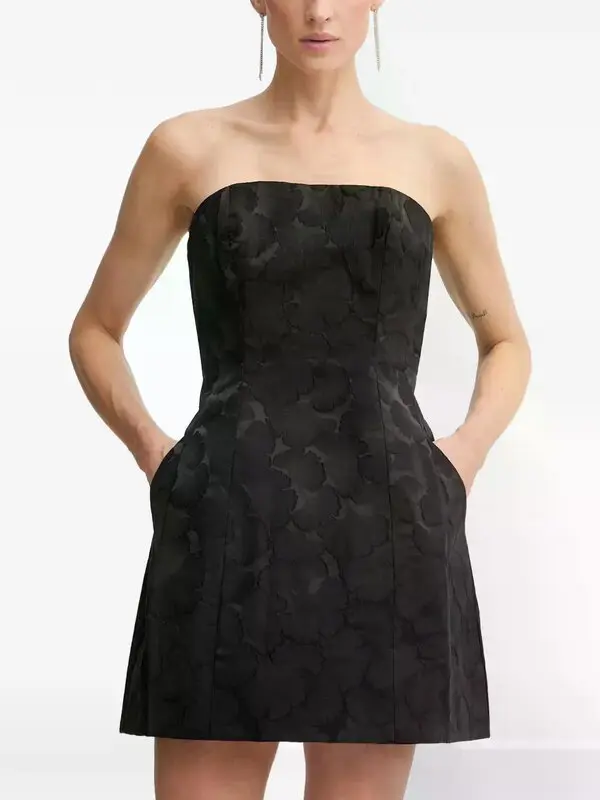 Bardot Karoline Strapless Mini Dress - Black