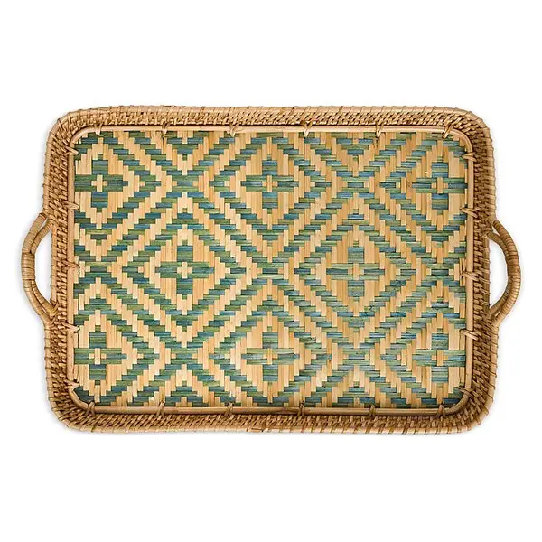 JULISKA Villa Seville 18 Tray Chambray - Blue