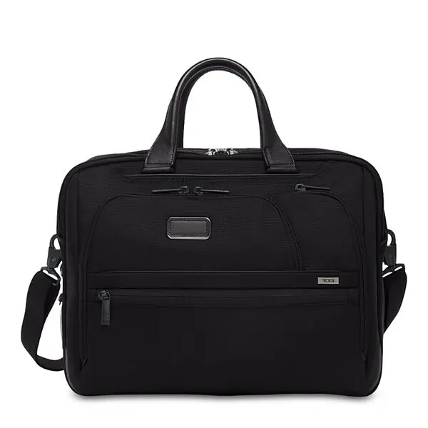 Tumi Medium Expansion Briefcase - Black