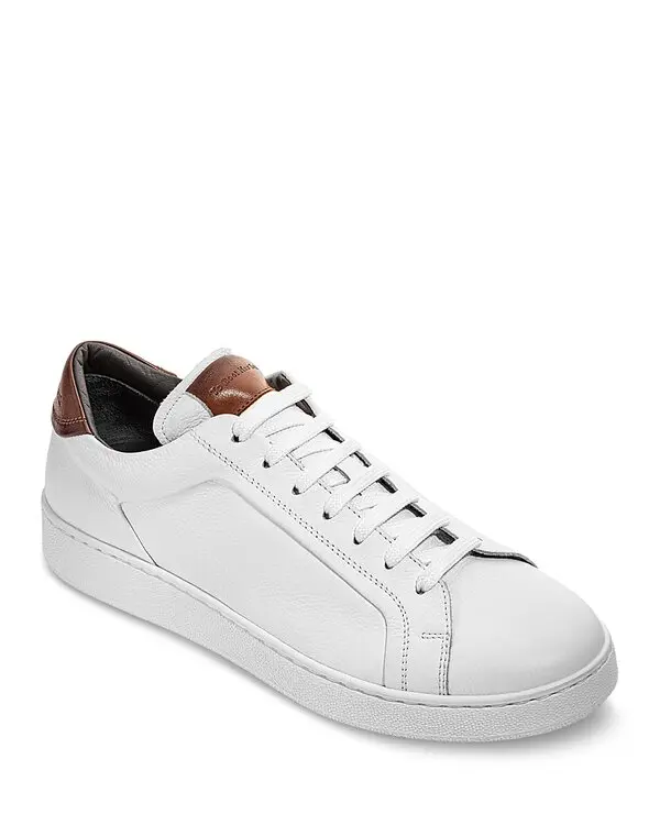 To Boot New York Monterey Leather Sneakers - Bianco/tan