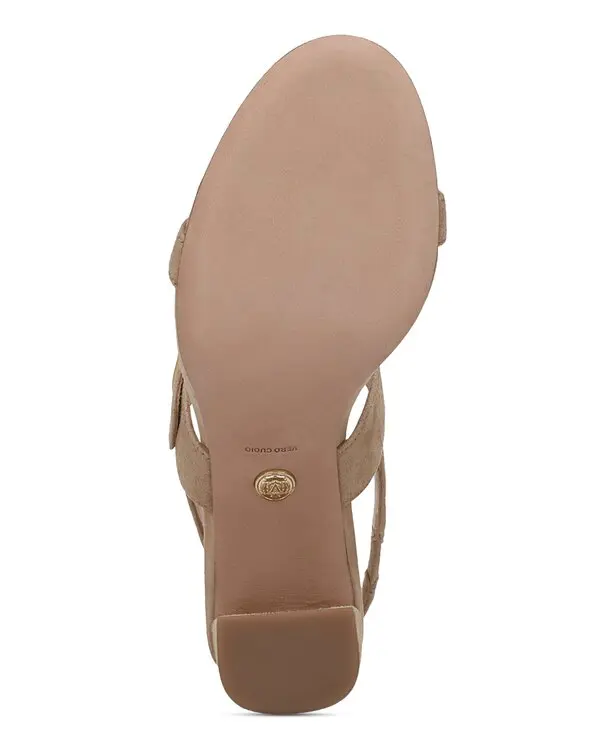 Veronica Beard Genetta Slingback Sandals - Sand