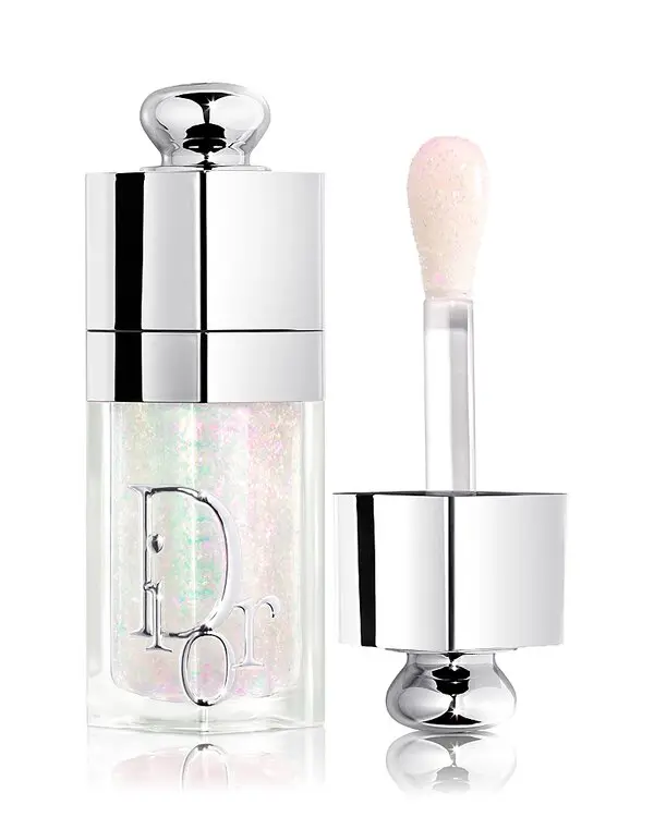 Dior Addict Lip Glow Oil - Cupcake - A Glittery Clear Holographic