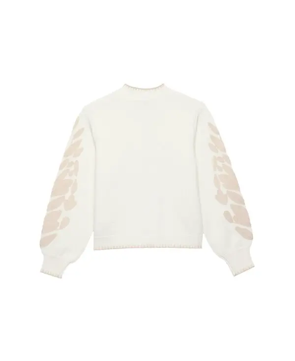 Mint Velvet Cotton-blend Embroidered Cardigan
