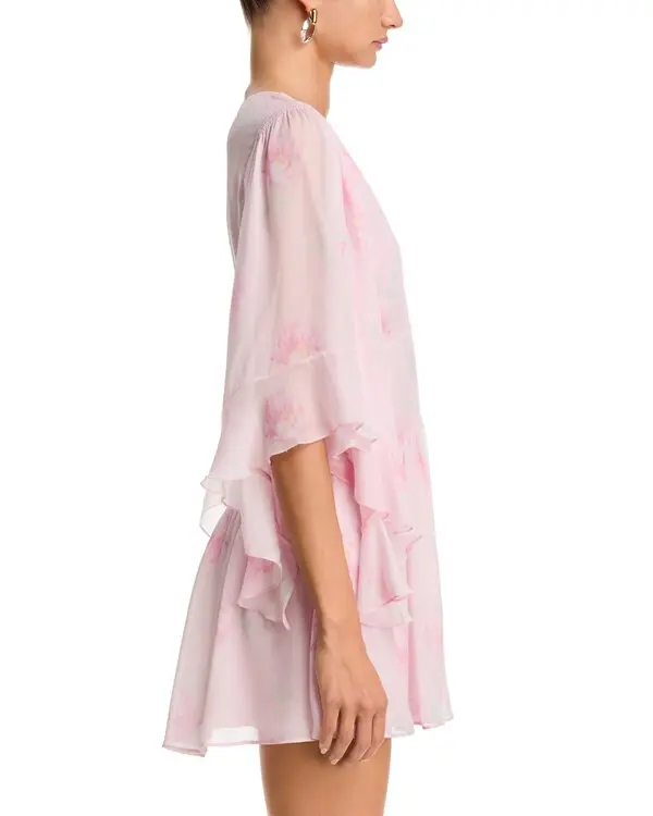 LoveShackFancy Auralie Dress - Cimarron Red