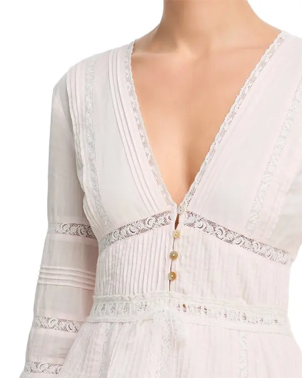 LoveShackFancy Kinsale Dress - Pink