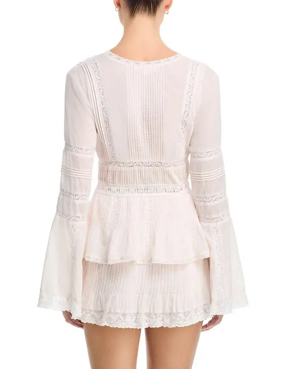 LoveShackFancy Kinsale Dress - Pink