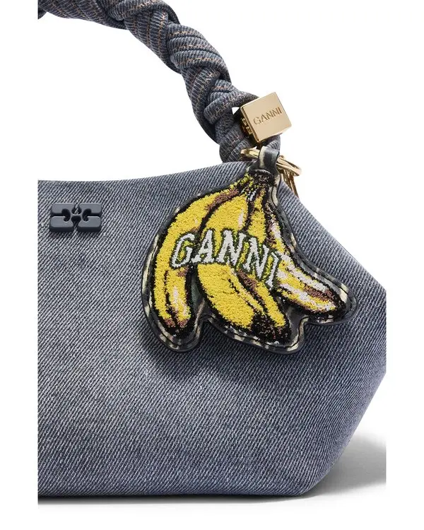 GANNI Banana Keyring - Black