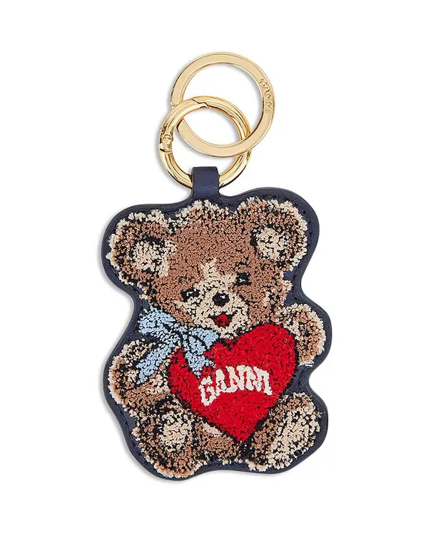 GANNI Bear Keyring - Blackiris