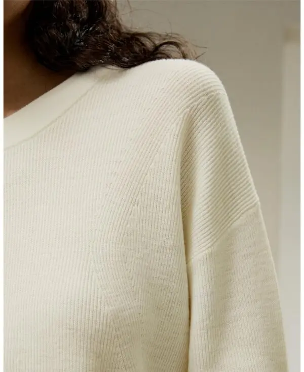 Lilysilk Ultra Fine Merino Wool Crewneck Sweater