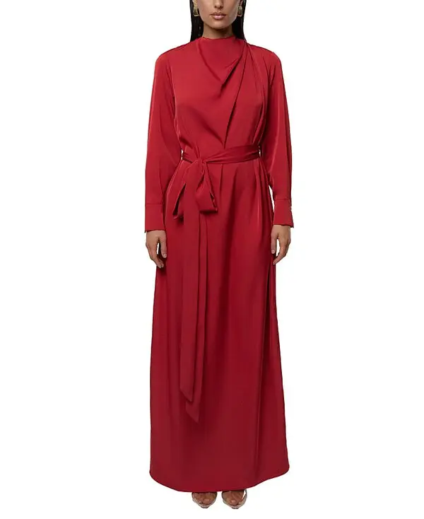 JLUXLABEL Victoria Satin Maxi Dress