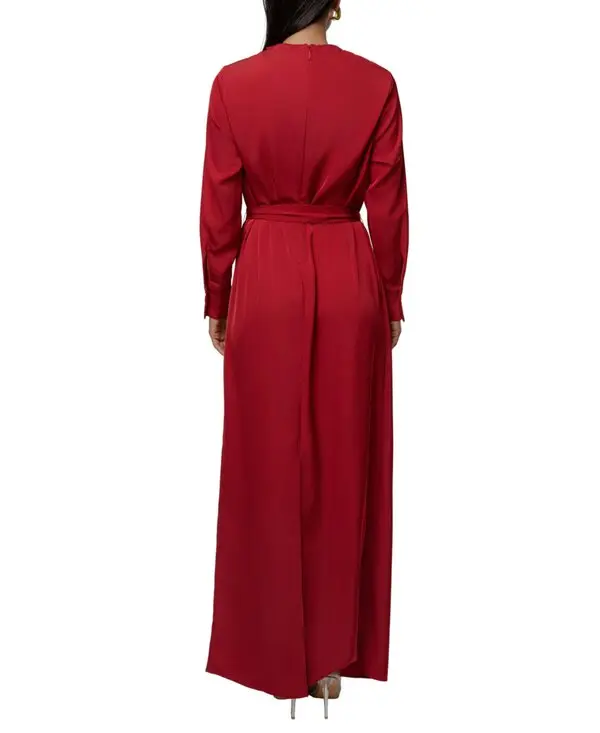 JLUXLABEL Victoria Satin Maxi Dress