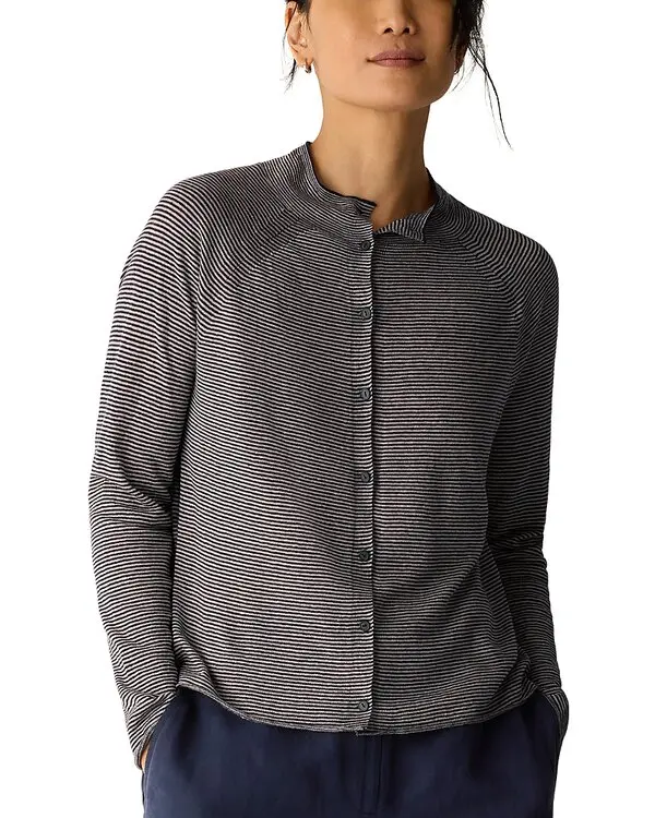 Eileen Fisher Linen Cotton Cardigan