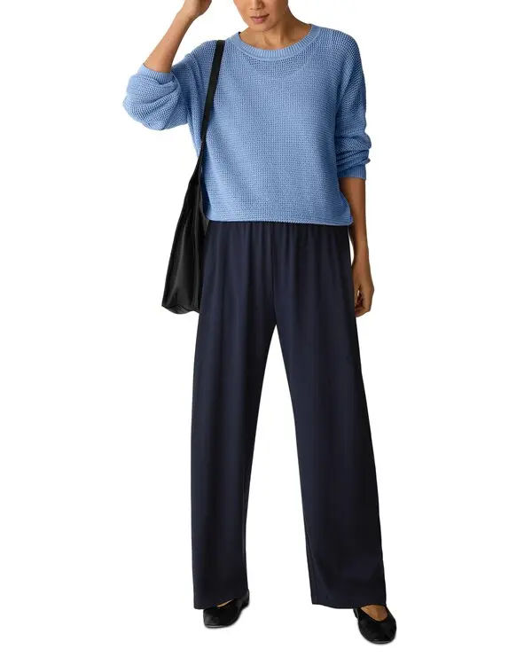 Eileen Fisher Stretch Jersey Ankle Pants