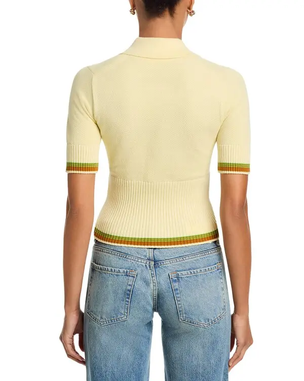 Guest In Residence Marcella Polo Sweater - Mist
