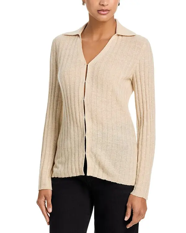 Guest In Residence Breezy Cardigan Sweater - Sandstone