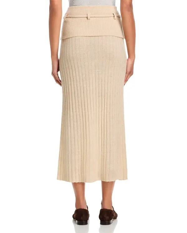 Guest In Residence Lia Skirt - Sandstone
