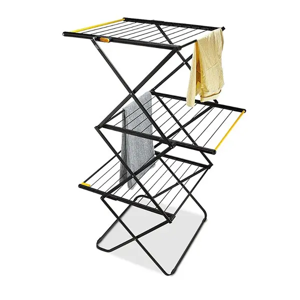 JOSEPH JOSEPH Airframe Max Clothes Drying Rack With Long Garment Hanging Rails - Black