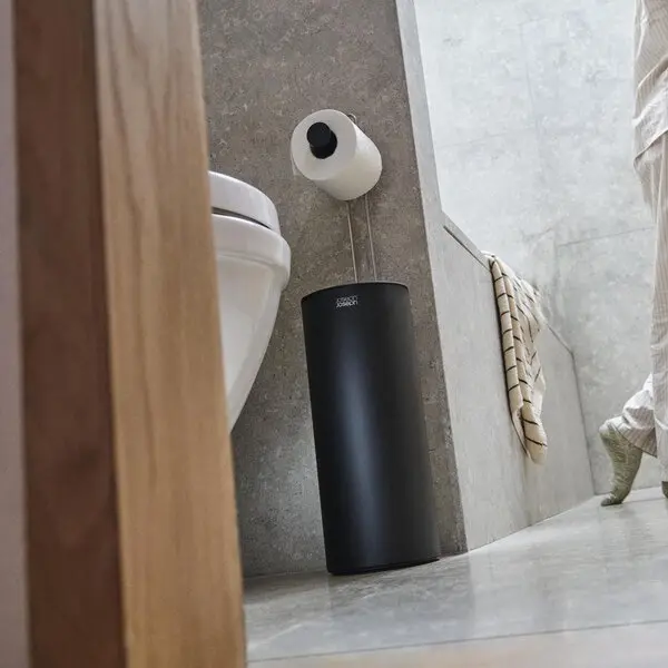 JOSEPH JOSEPH Easy Store Toilet Paper Roll Holder With Concealed Storage