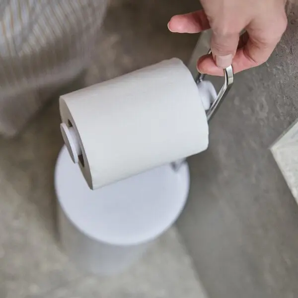 JOSEPH JOSEPH Easy Store Toilet Paper Roll Holder With Concealed Storage