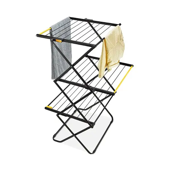 JOSEPH JOSEPH Airframe Clothes Drying Rack With Long Garment Hanging Rails - Black