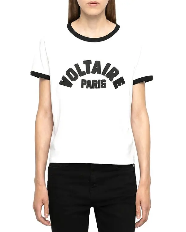 Zadig&Voltaire Alys Voltaire Paris T-shirt - White