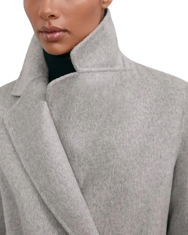 REISS Lucia Blindseam Coat - Grey