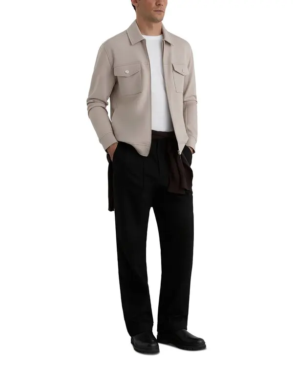 REISS Zip Pocket Overshirt