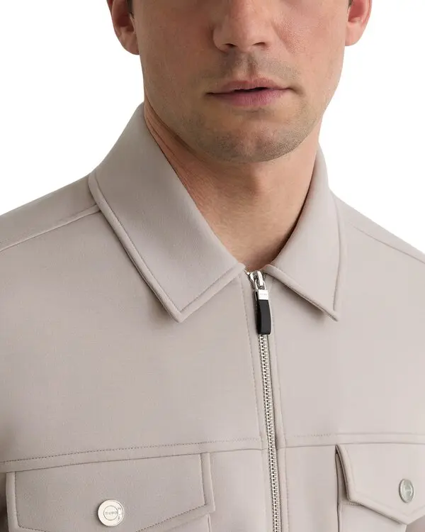 REISS Zip Pocket Overshirt