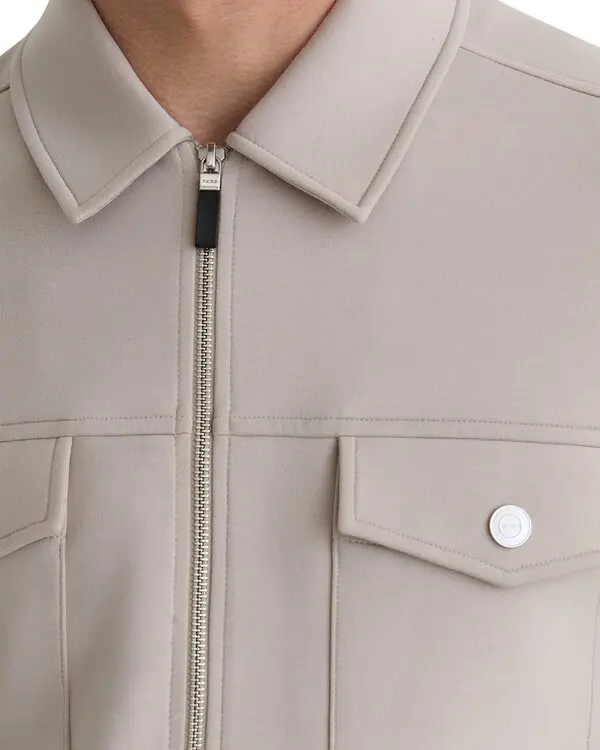 REISS Zip Pocket Overshirt