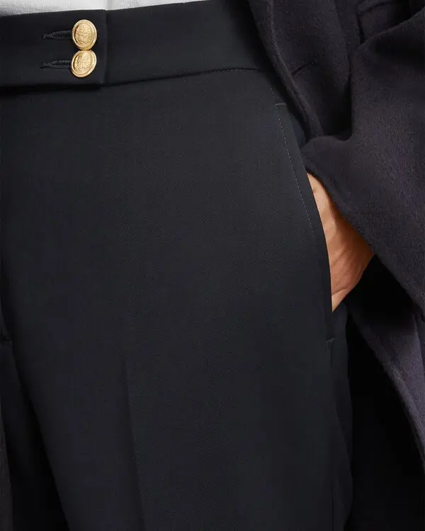 REISS Gabriel Tapered Pants - Navy
