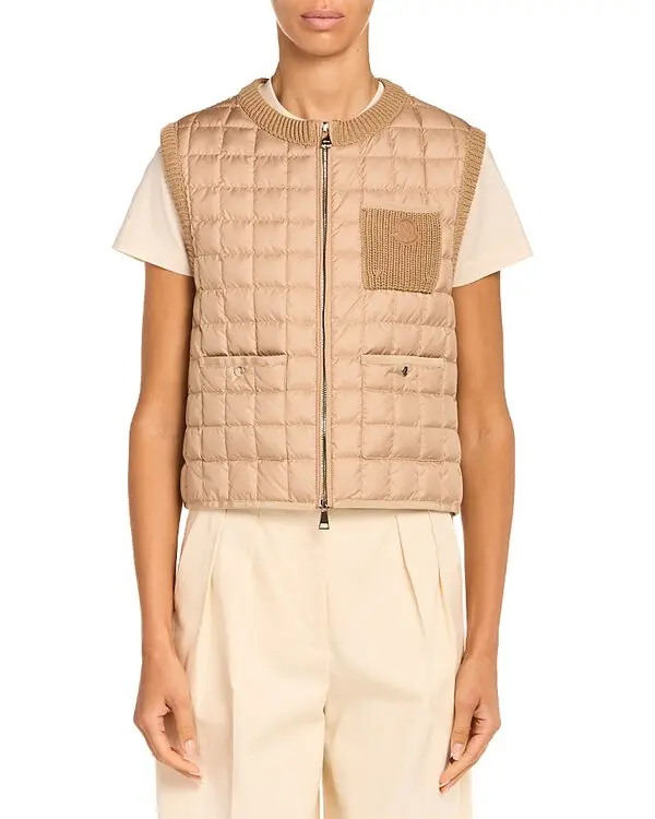 Moncler Combo Quilted Vest