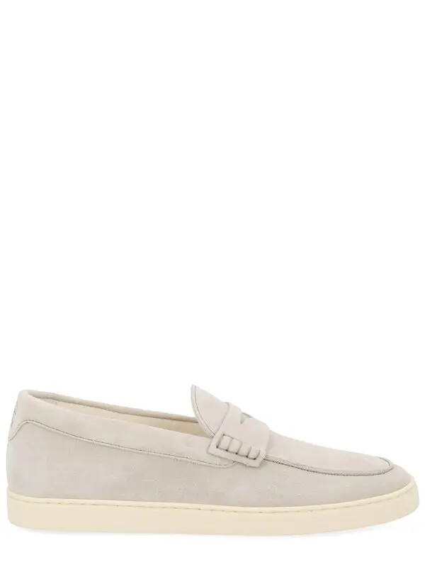 Brunello Cucinelli Suede Loafer - Grey