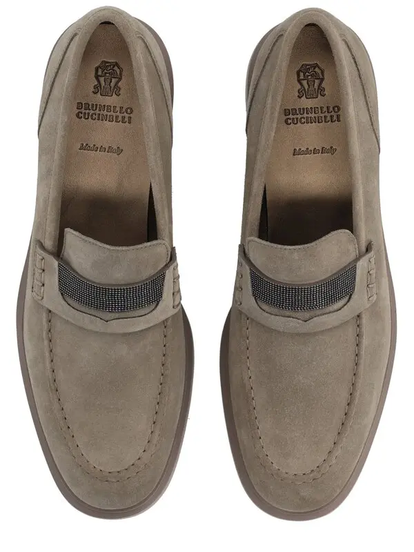 Brunello Cucinelli Leather Loafer