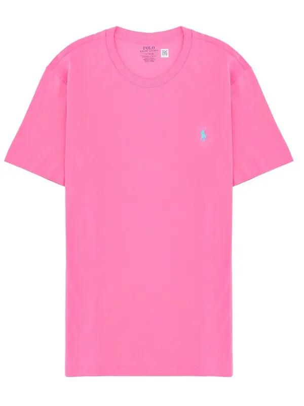Polo Ralph Lauren T-shirt With Logo - Fuchsia