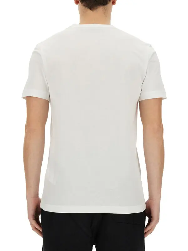 Belstaff T-shirt With Logo Patch - White