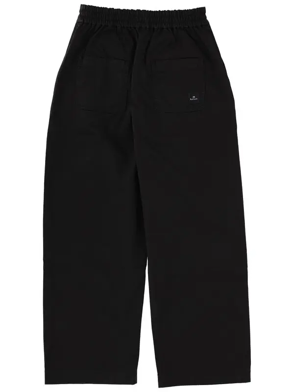 Paul Smith Cotton Tailored Trousers - Black