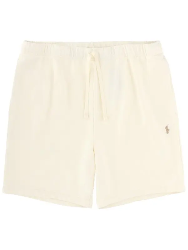 Polo Ralph Lauren Shorts With Logo - Powder