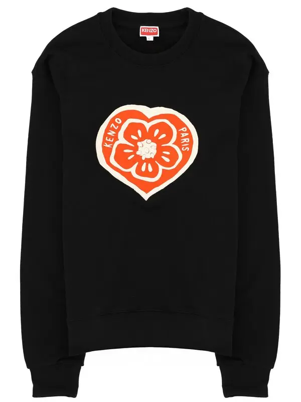 Kenzo Boke Heart Sweatshirt - Black