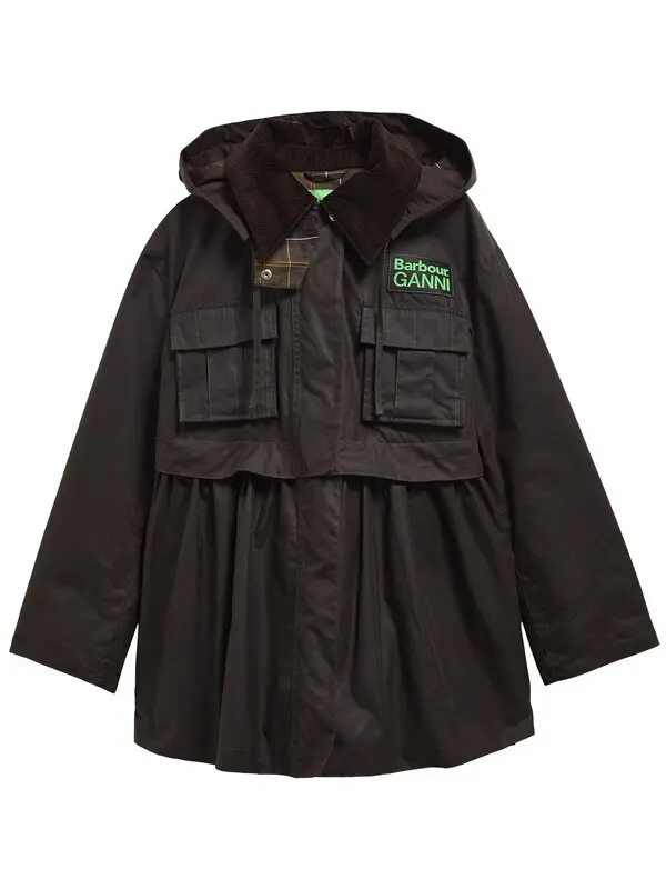 BARBOUR X GANNI Coat - Brown