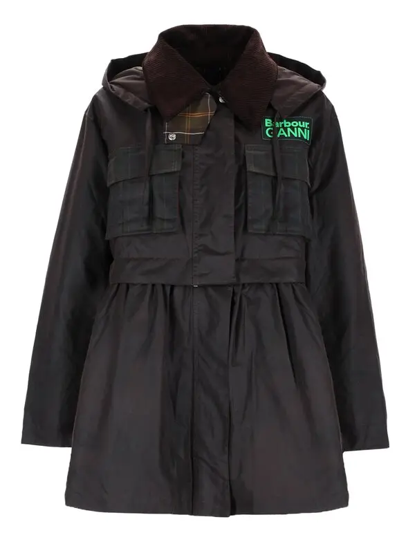 BARBOUR X GANNI Coat - Brown