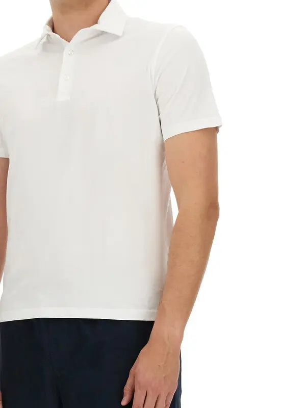 Aspesi Cotton Polo - White