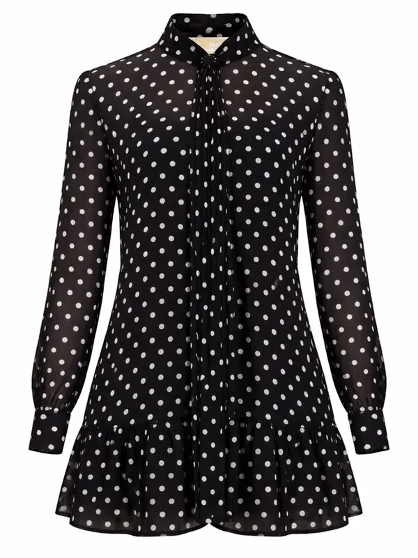 Michael Kors Polka Dot Mini Dress