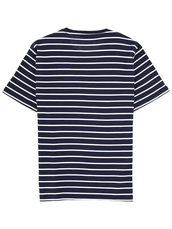 Polo Ralph Lauren Striped Logo T-shirt - Blue