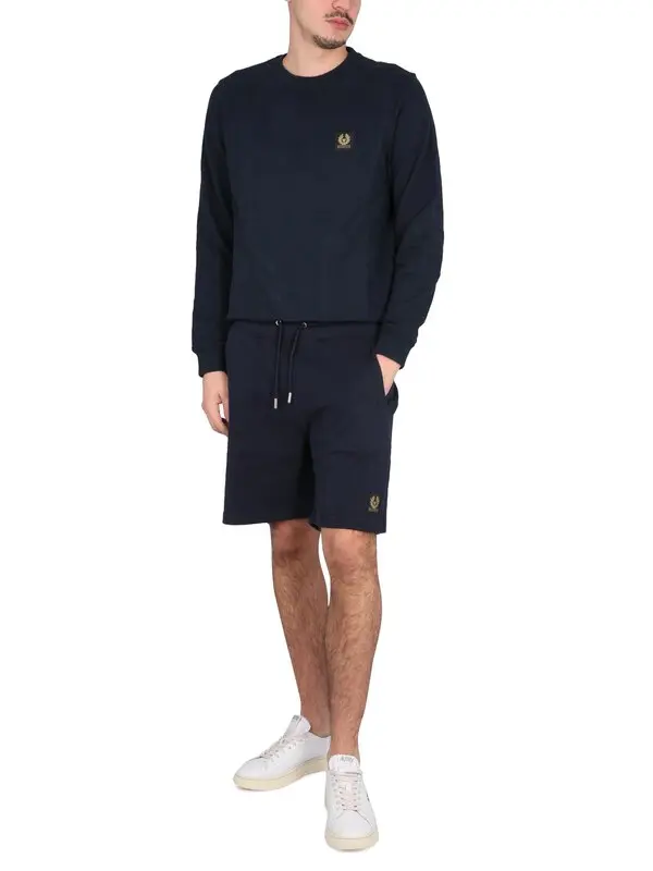 Belstaff Sweatshirt With Logo - Blue