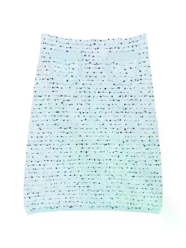 N°21 Elasticated Hem Knitted Skirt