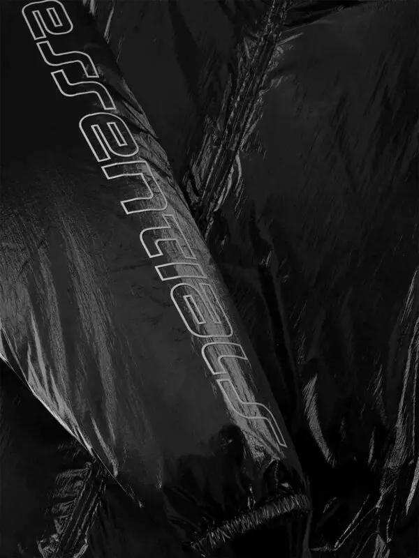 Fear Of God Logo-sleeve Jacket - Black